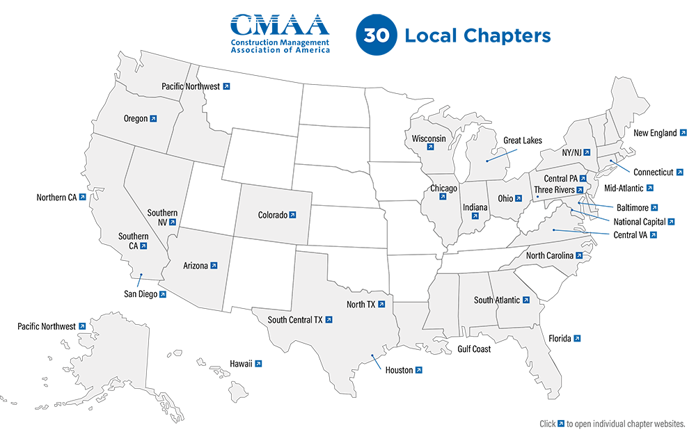 Chapters | Construction Management Association of America