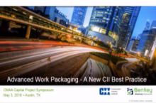 Advanced Work Packaging (AWP): New CII Best Practice | Construction ...