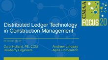 Distributed Ledger Technology in Construction Management | Construction ...